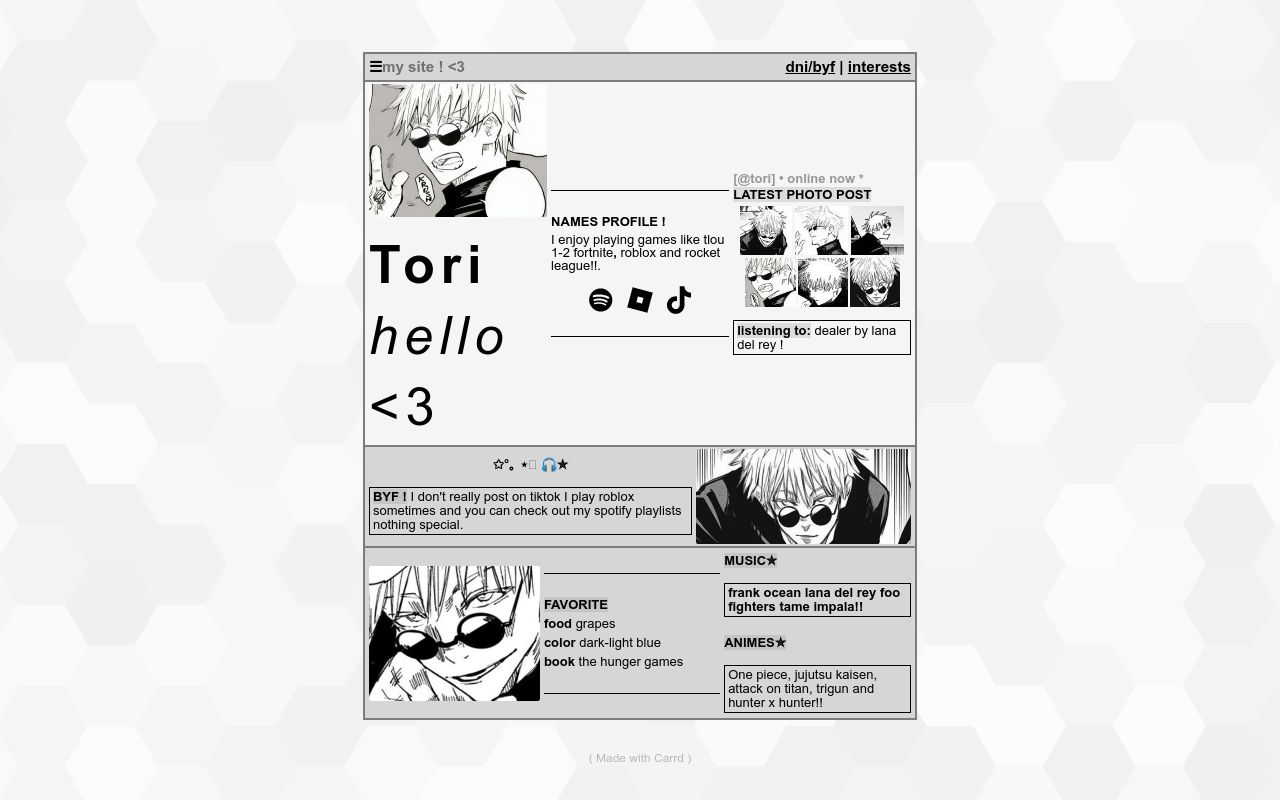 tori
